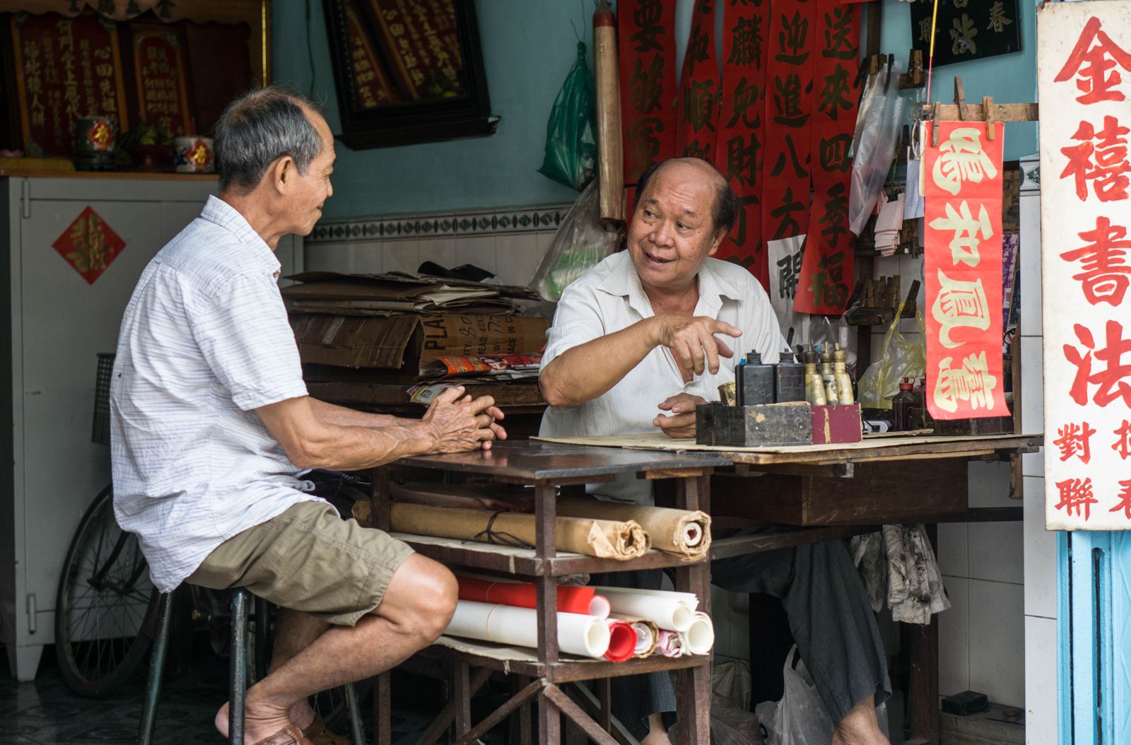 Embracing the Art of Calligraphy in Chinatown Cholon